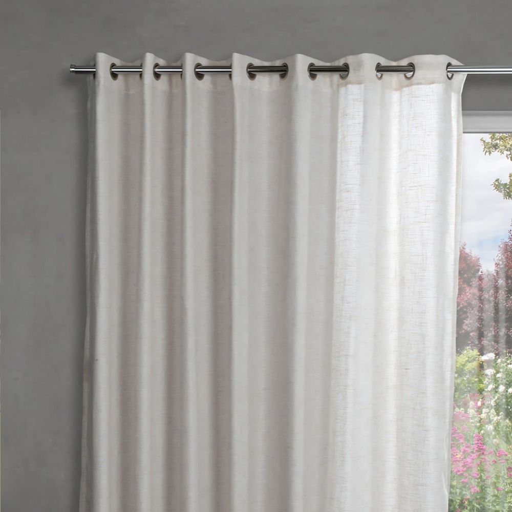 SYMPHONY EYELET CURTAIN (LINED) - Global Fabrics